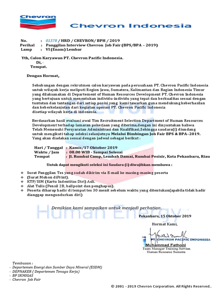 PT Chevron Pacific Indonesia | PDF