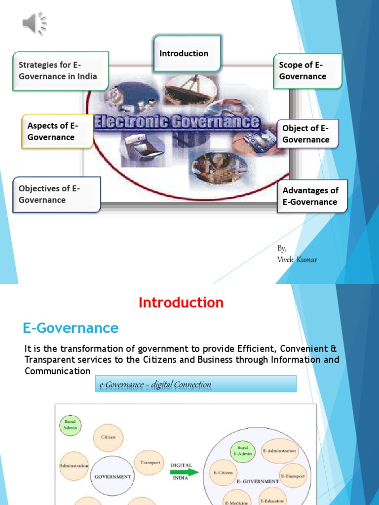 Scope of E-Governance | PDF | Information Age | Government