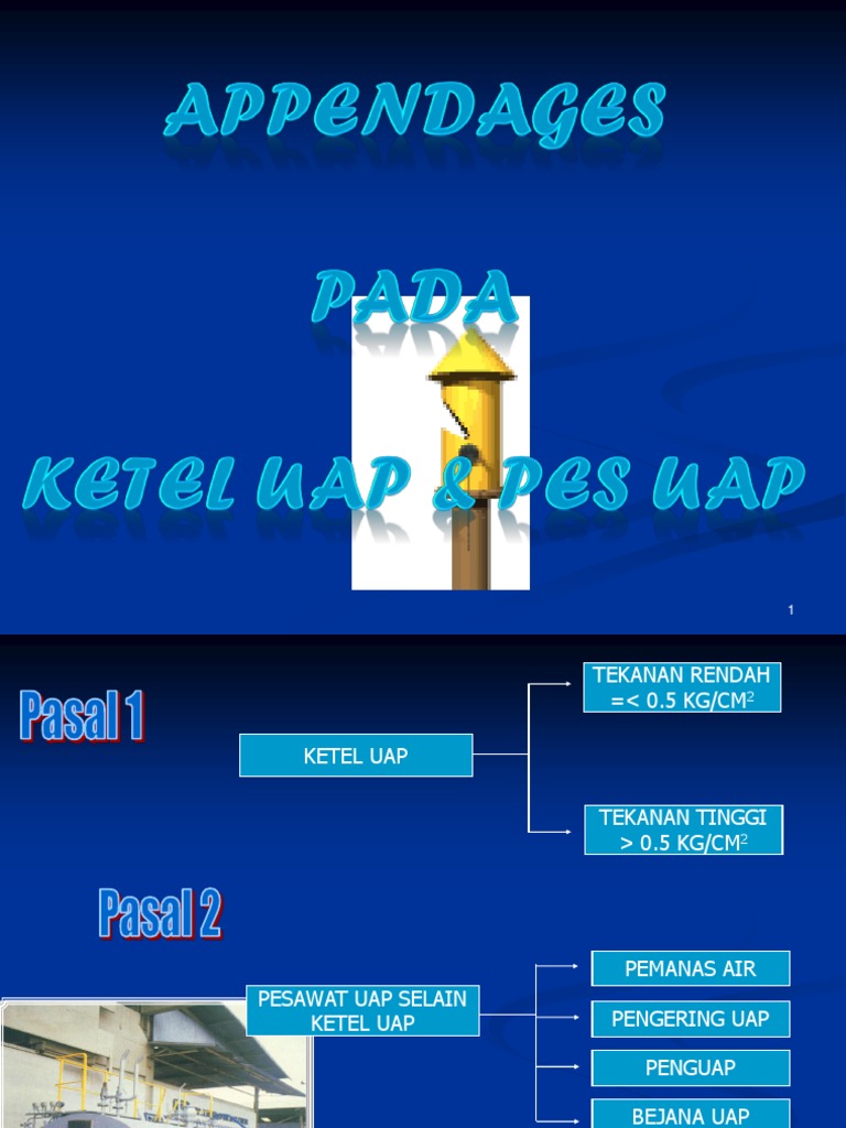 Appendages Ketel Uap-Pesawat Uap | PDF