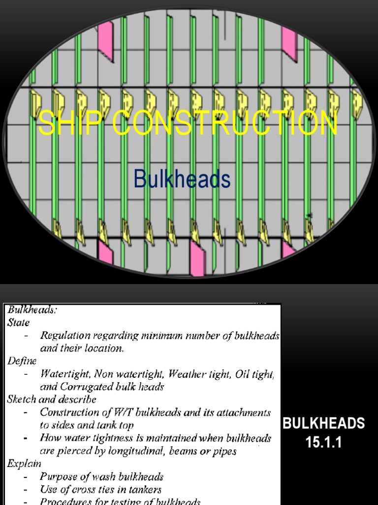 Bulkheads Revised 1 | PDF | Ships | Shipping