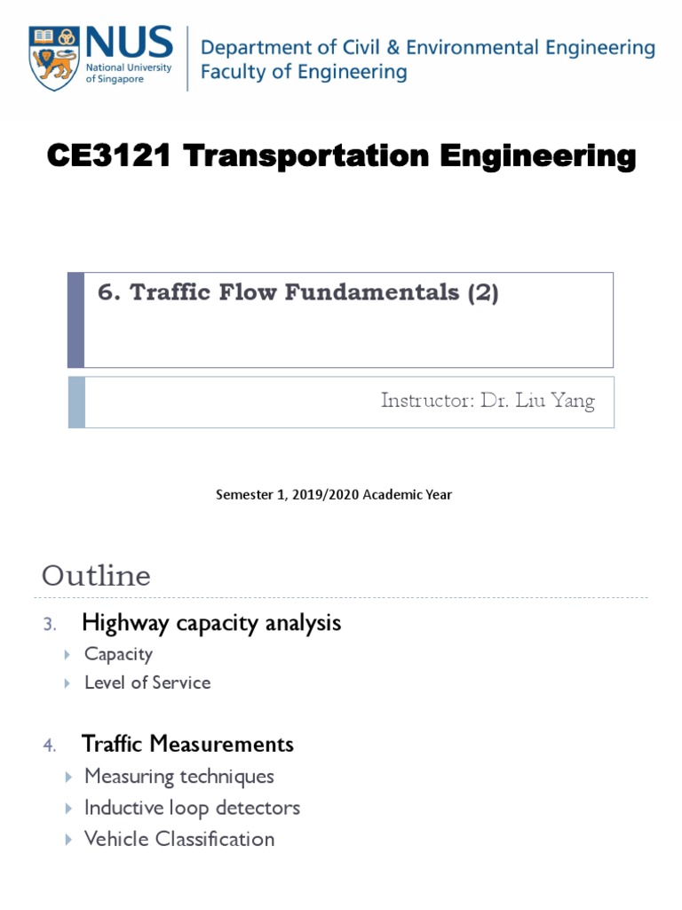 Highway Capacity & Traffic Flow Analysis | PDF | Traffic | Highway