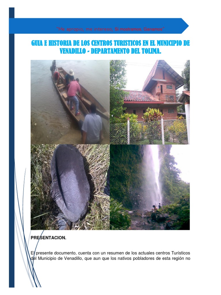 Guia e Historia Del Turismo en Venadillo Tolima | PDF | Turismo