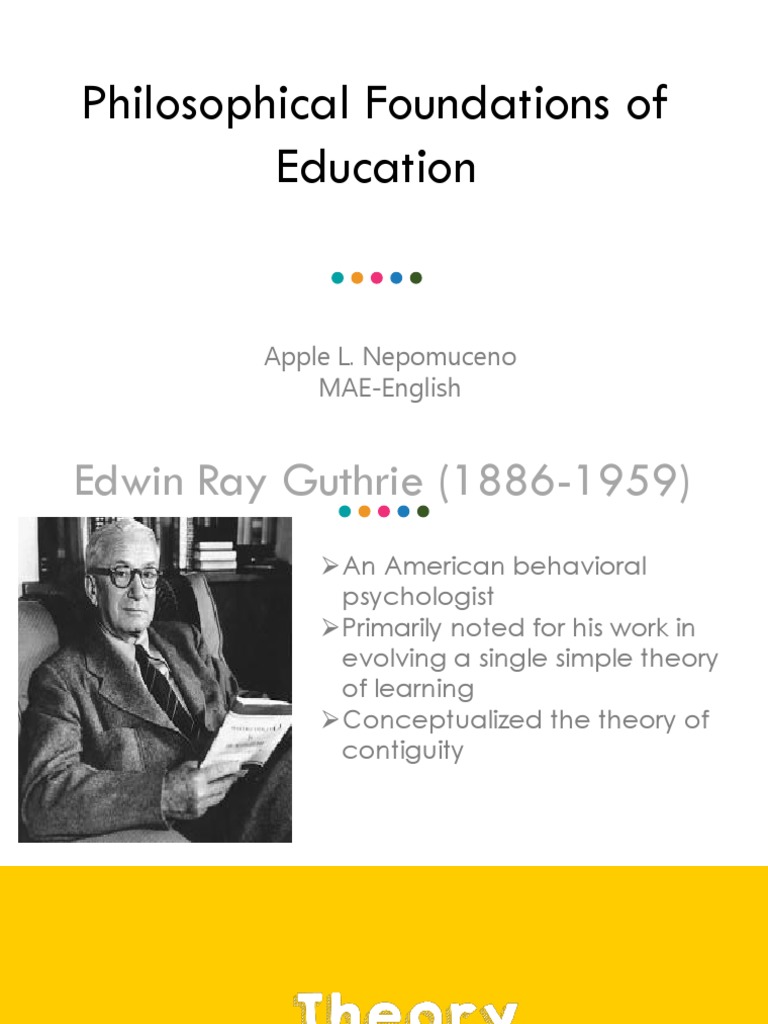 PFE Guthrie Theory of Contiguity | PDF