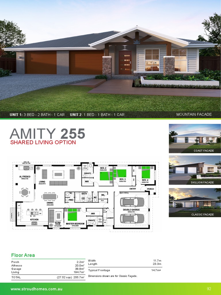 Amity 255 Shared Living Brochure 24-10-17 | PDF