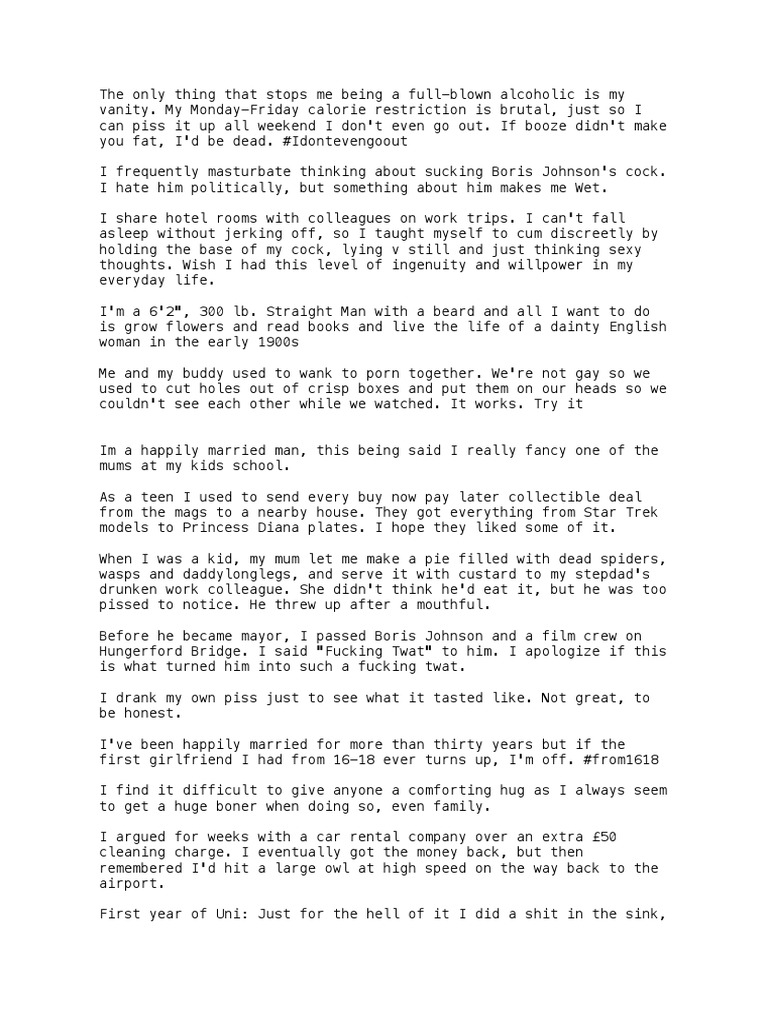 Anonymous Confession Anthology 2019 | PDF