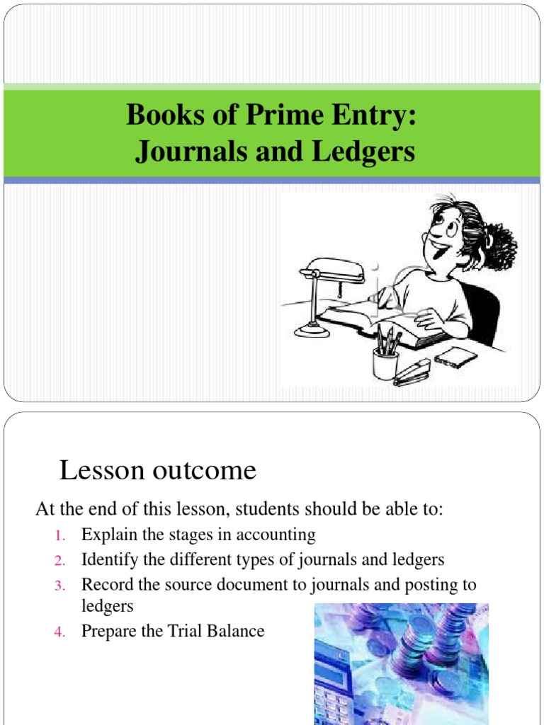 Chap 5 - Books of Prime Entry and Subsidiary Ledgers | PDF | Debits And ...