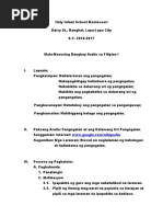 Lesson Plan in Filipino Grade 2 Pangngalan | PDF