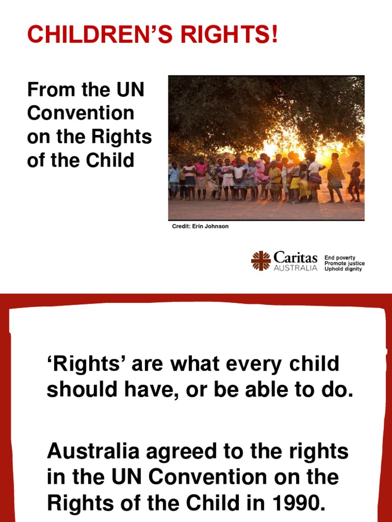 An Overview of Children's Rights as Outlined in the UN Convention on ...