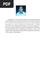 Example of Bionote | PDF