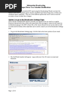 How To Broadcast A BEx Report Through E-Mail | PDF | Web Application ...