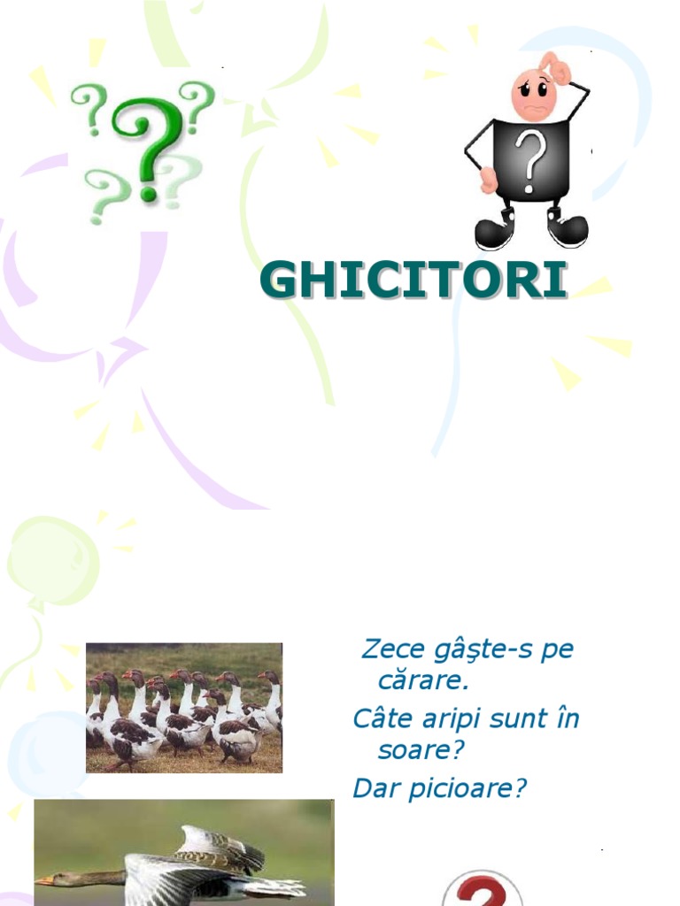 0 - 6 - Ghicitori 2 | PDF