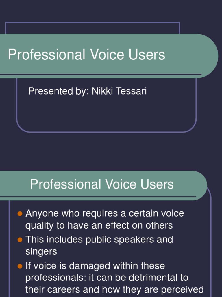 Vocal Care for Professionals | PDF | Human Voice | Singing