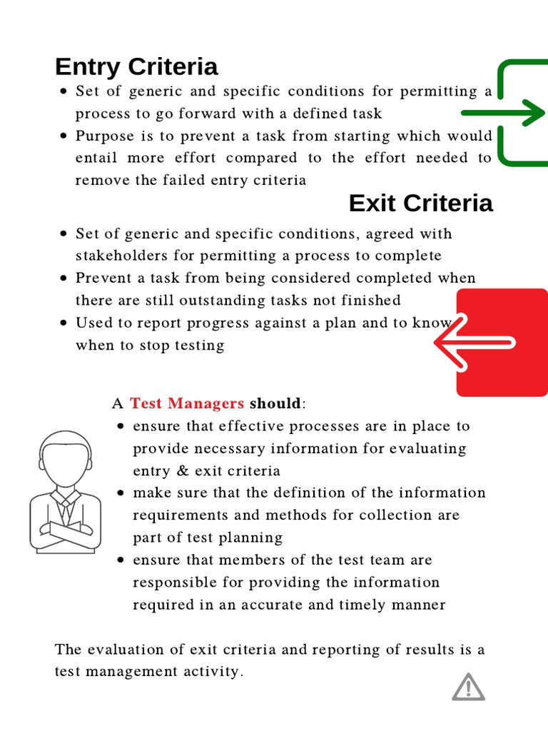 Test Entry and Exit Criteria and Test Closure | PDF | Verification And ...