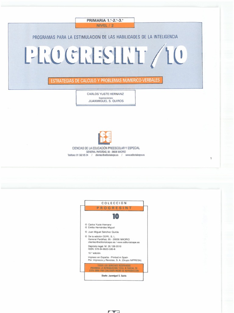 Progresint 10 PDF | PDF