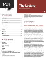 The Lottery - Reading Annotations and Guiding Questions | PDF