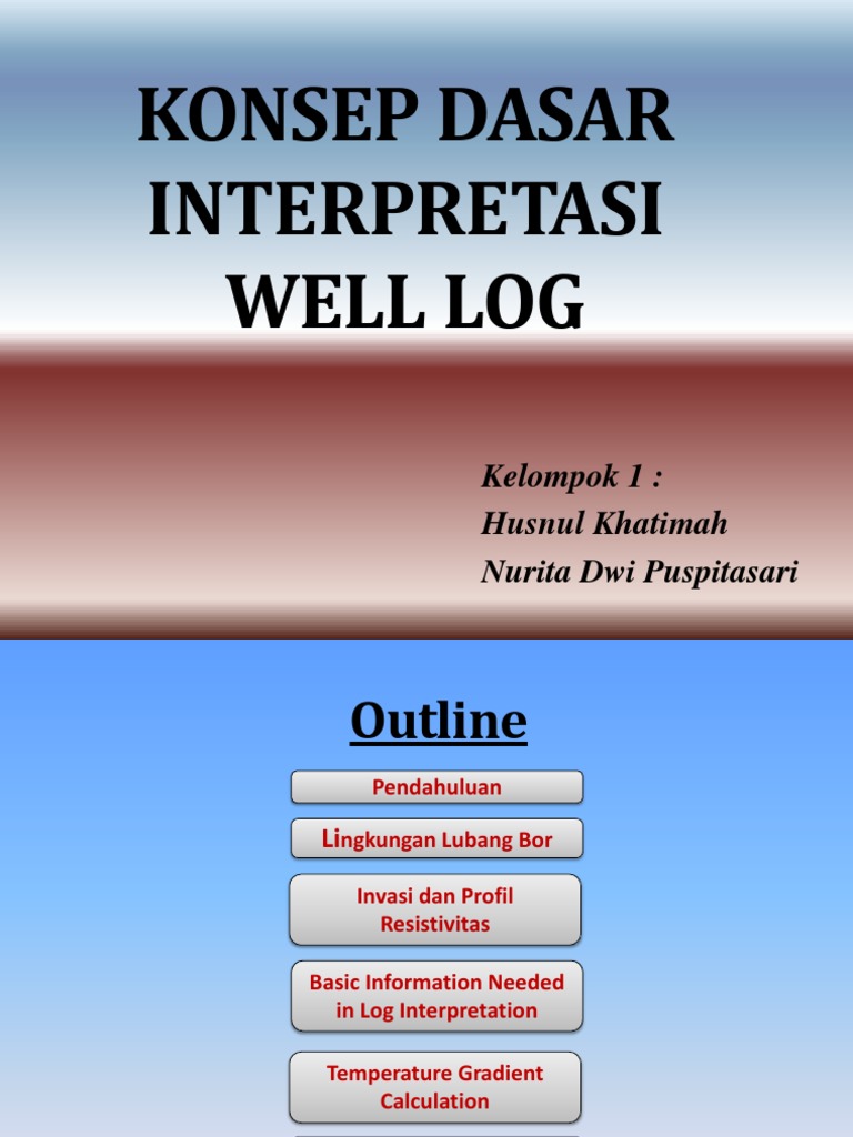 Konsep Dasar Well Logging dan Permeabilitas | PDF | Sains & Matematika