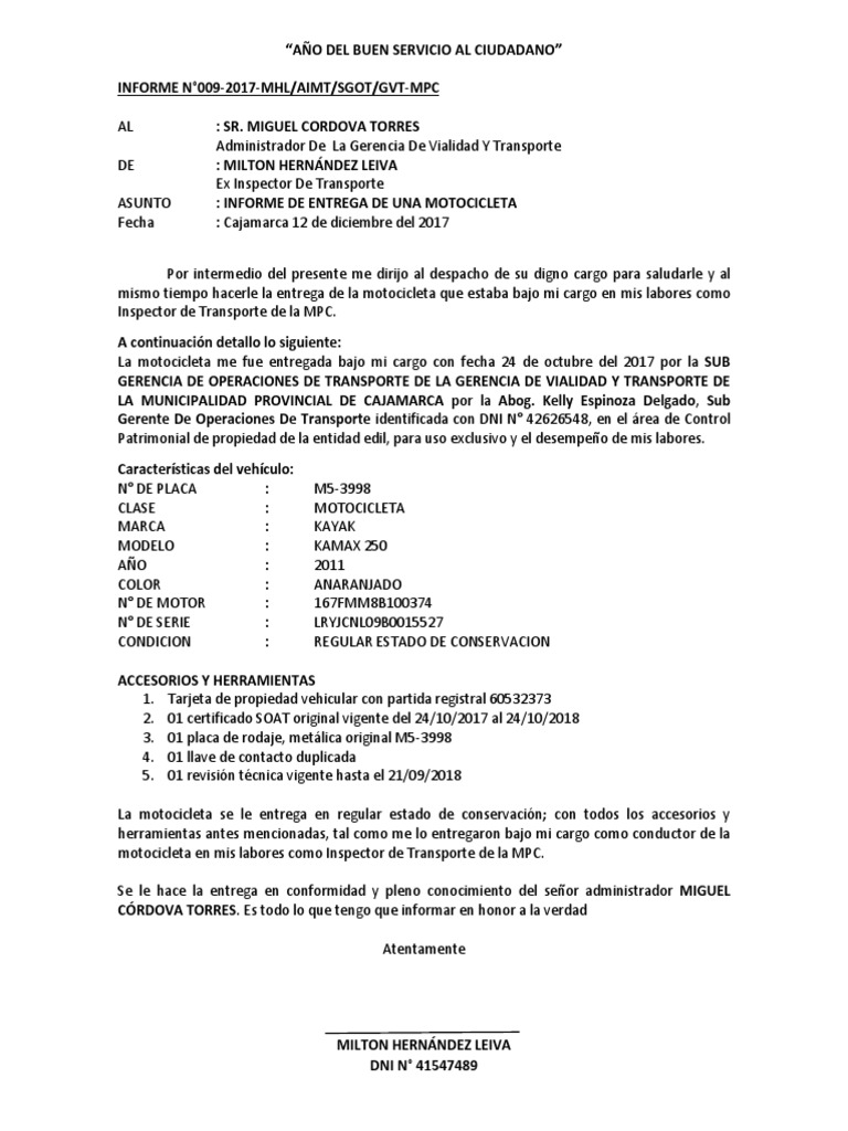 Informe de Entrega | PDF