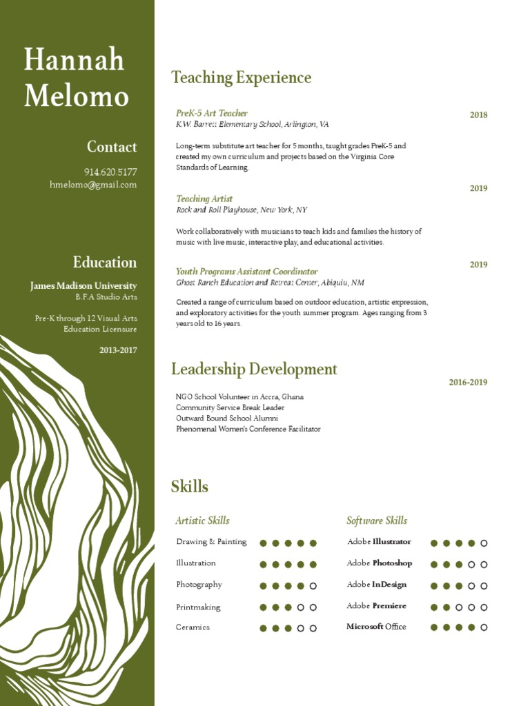 Hannah Melomo Resume | PDF | Learning | Behavior Modification
