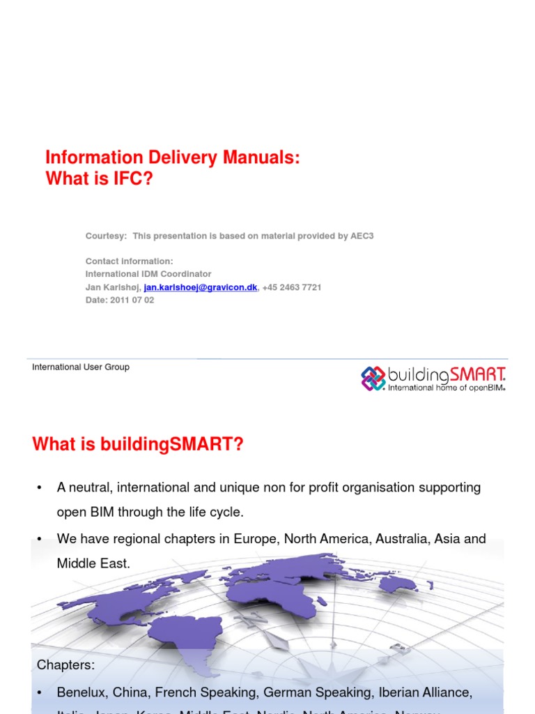 IDM - What Is The IFC Model - 20110702 | PDF | Xml Schema | Computing ...