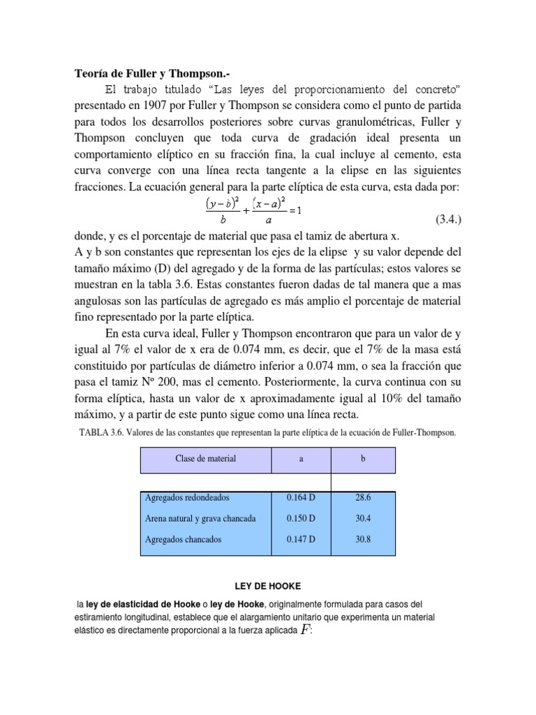 Teoría de Fuller y Thompson | PDF | Elipse | Hazme