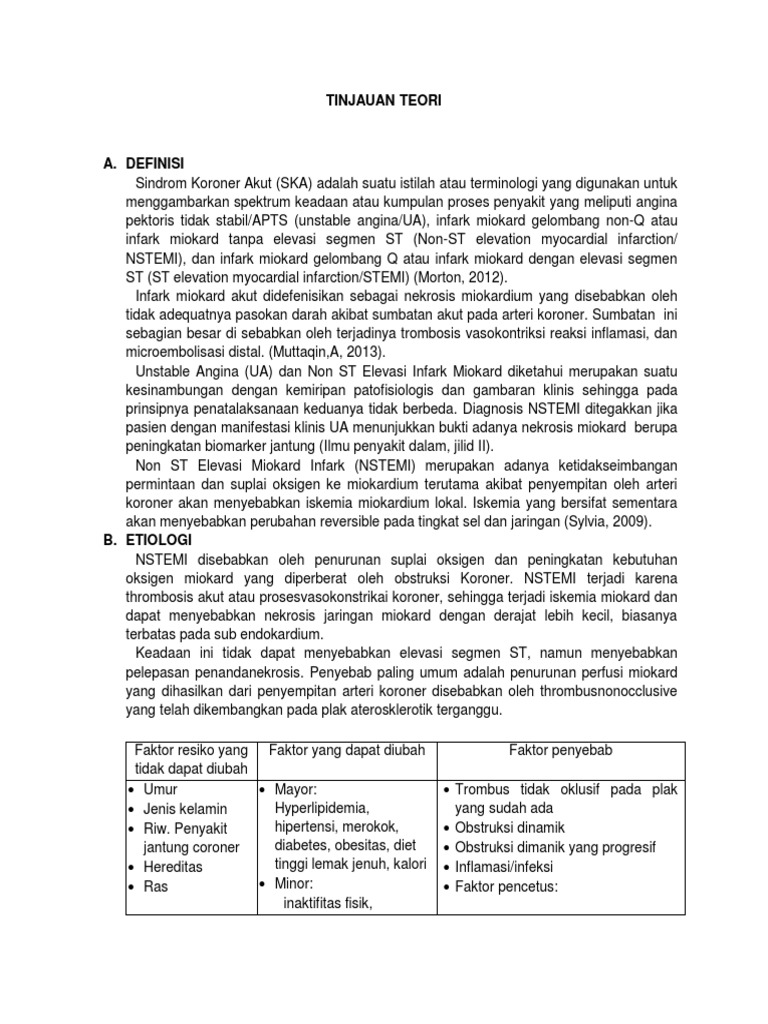 Acs Nstemi | PDF