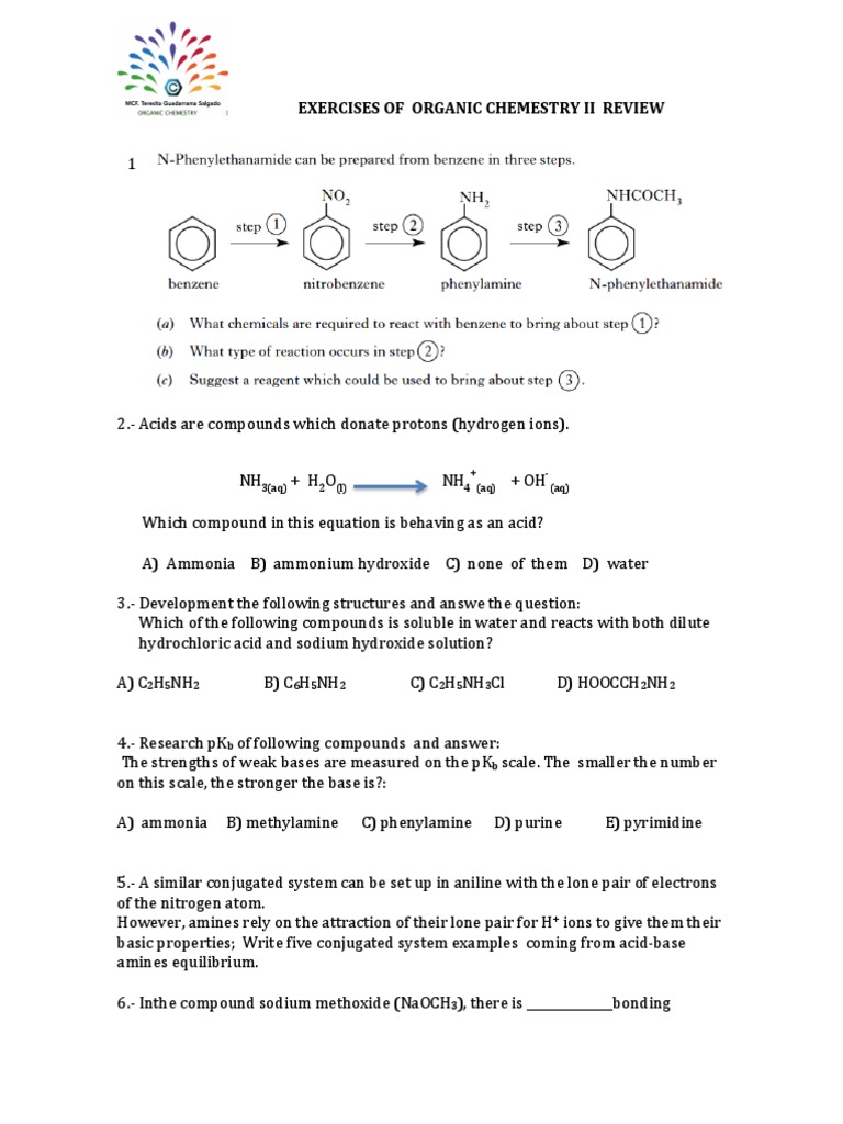 Mjik PDF | PDF | Acid | Amine