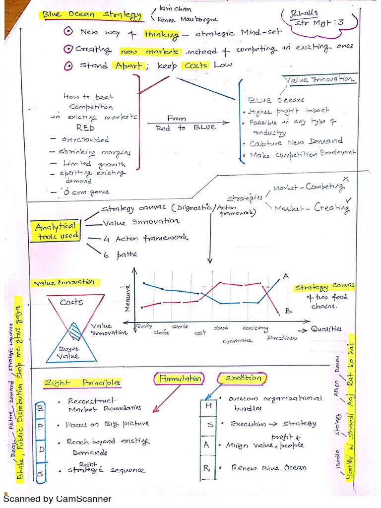 Blue Ocean Strategy | PDF