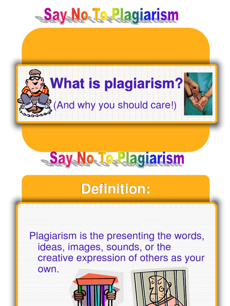 Understanding Plagiarism and Its Risks | PDF | Plagiarism | Homework
