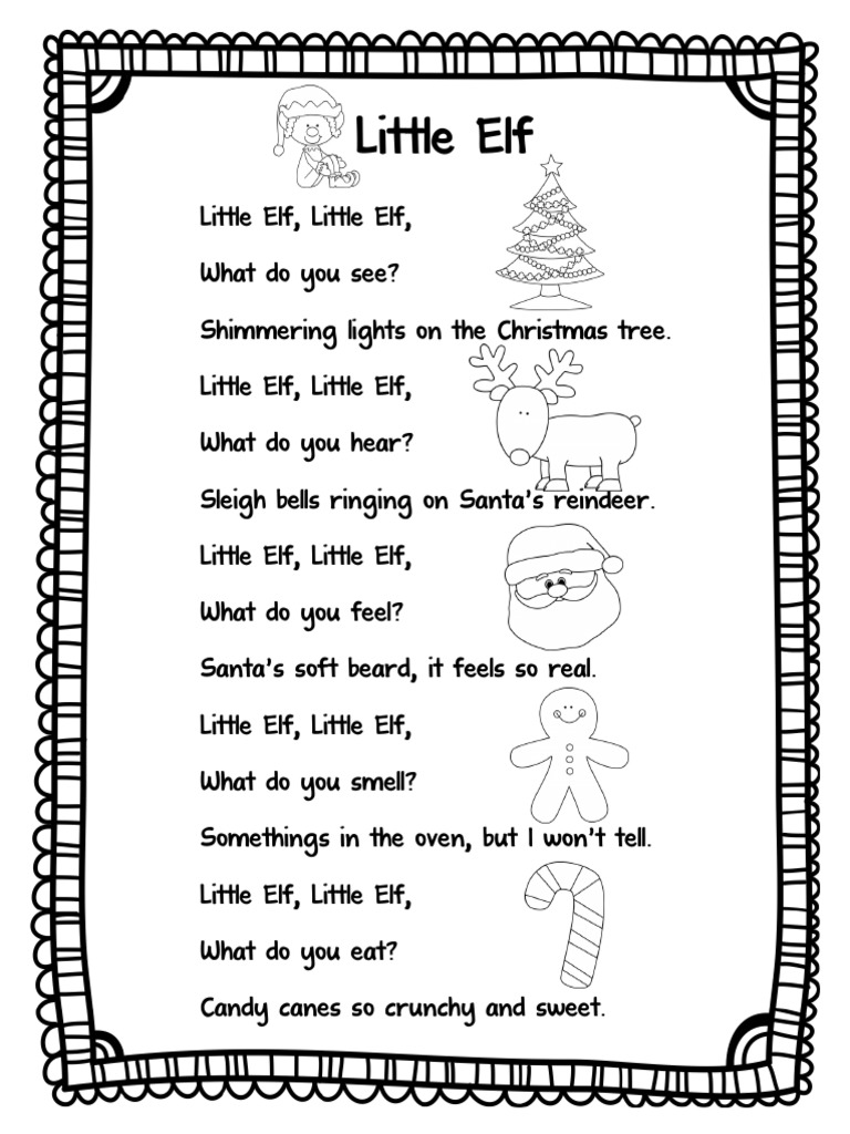 Little Elf Poem | PDF