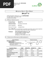 MSDS Asmaco 2500 Silicon Sealant | PDF | Fires | Water