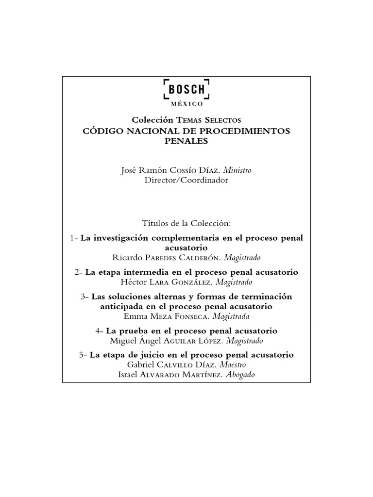 Audiencia Intermedia Penal Acusatoria | PDF | Procedimiento Criminal | Ley procesal