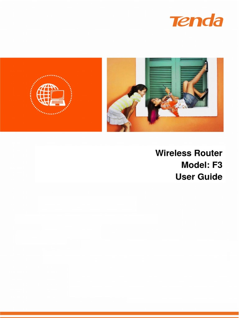 Wireless Router Model: F3 User Guide | PDF | Wi Fi | Router (Computing)