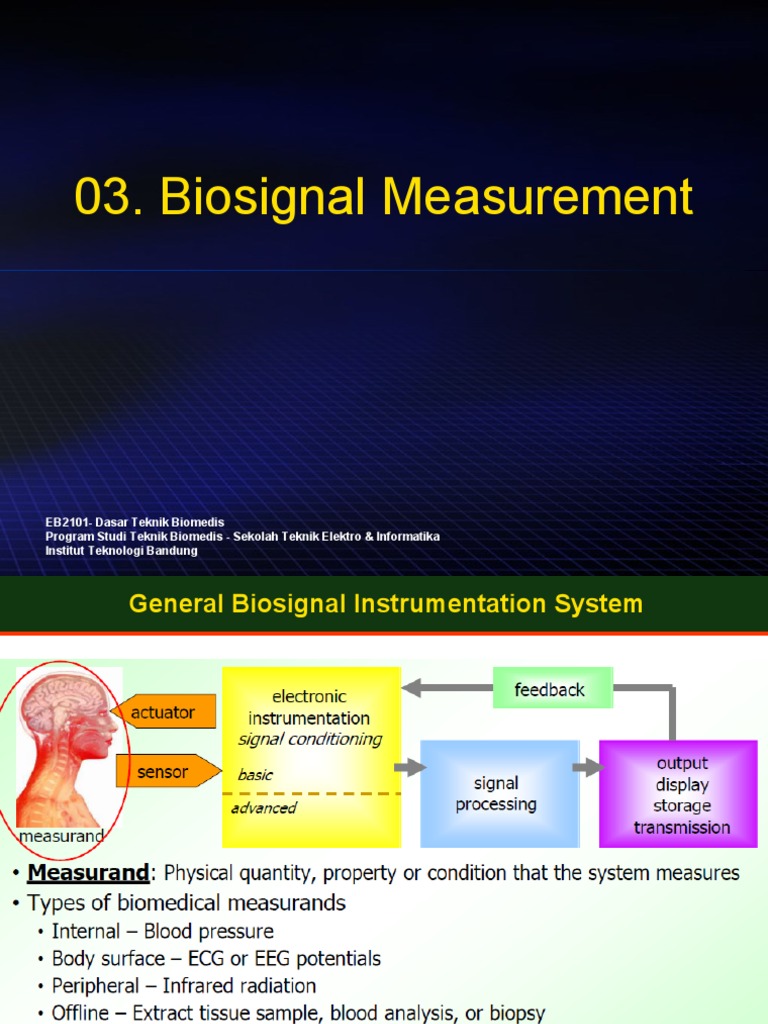 Biosignal Measurement | PDF | Electrocardiography | Electroencephalography