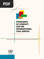 IOM Standards of Conduct Guide | PDF | Harassment | Gender