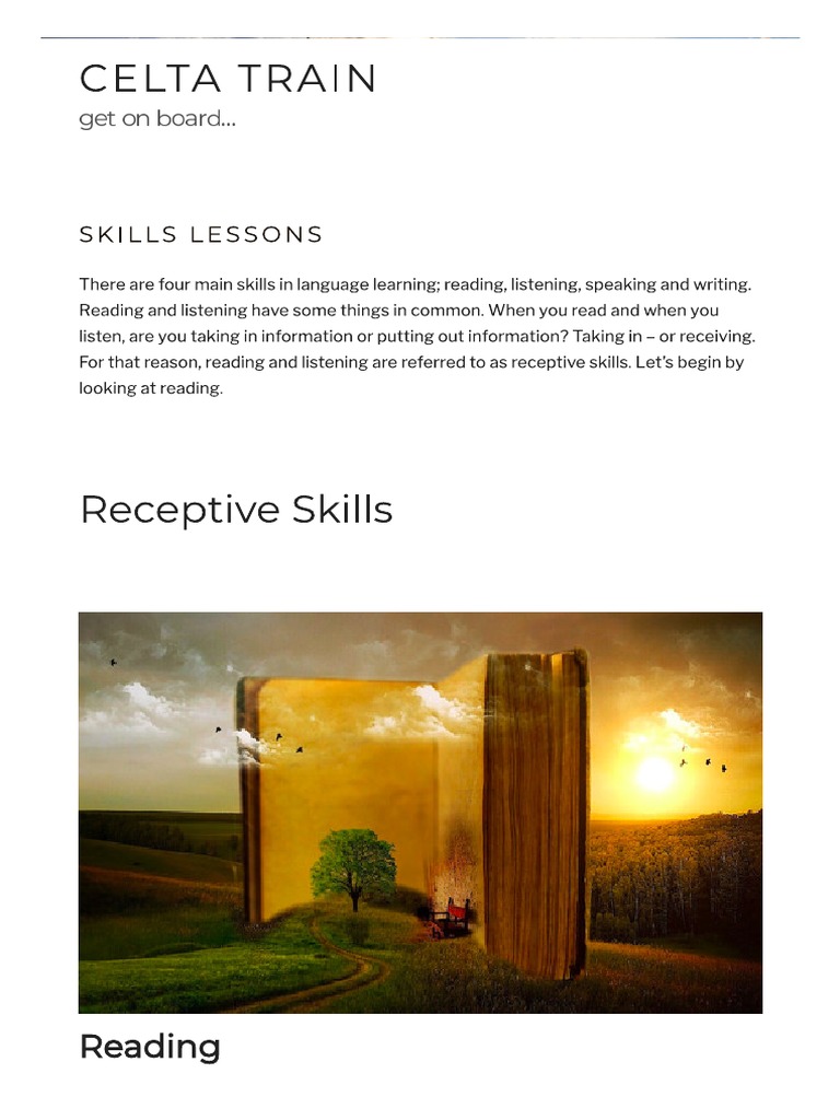 CELTA - Teaching A Reading Lesson | PDF
