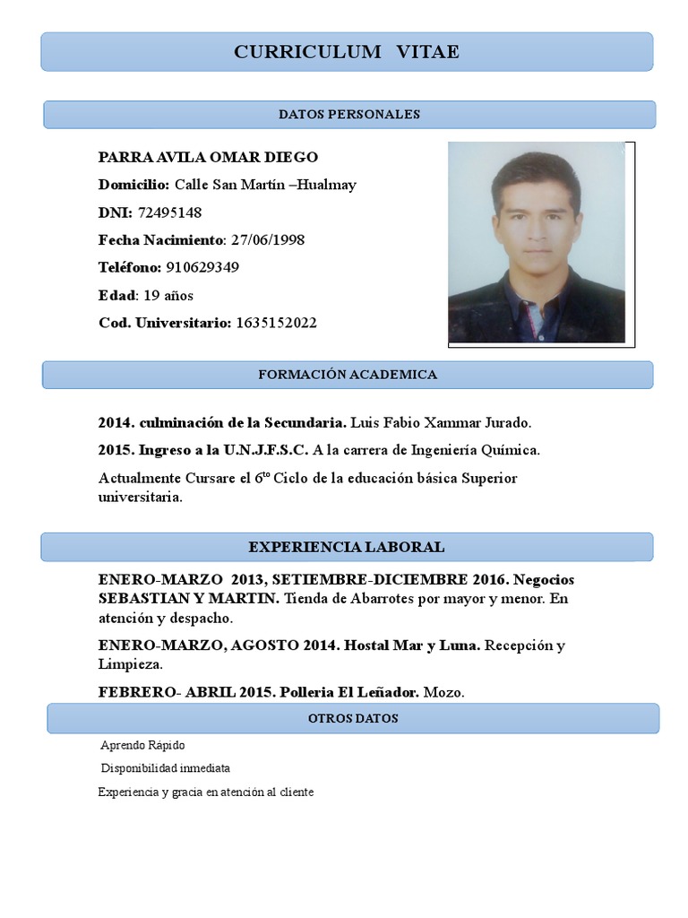 Parra Avila Omar Diego | PDF