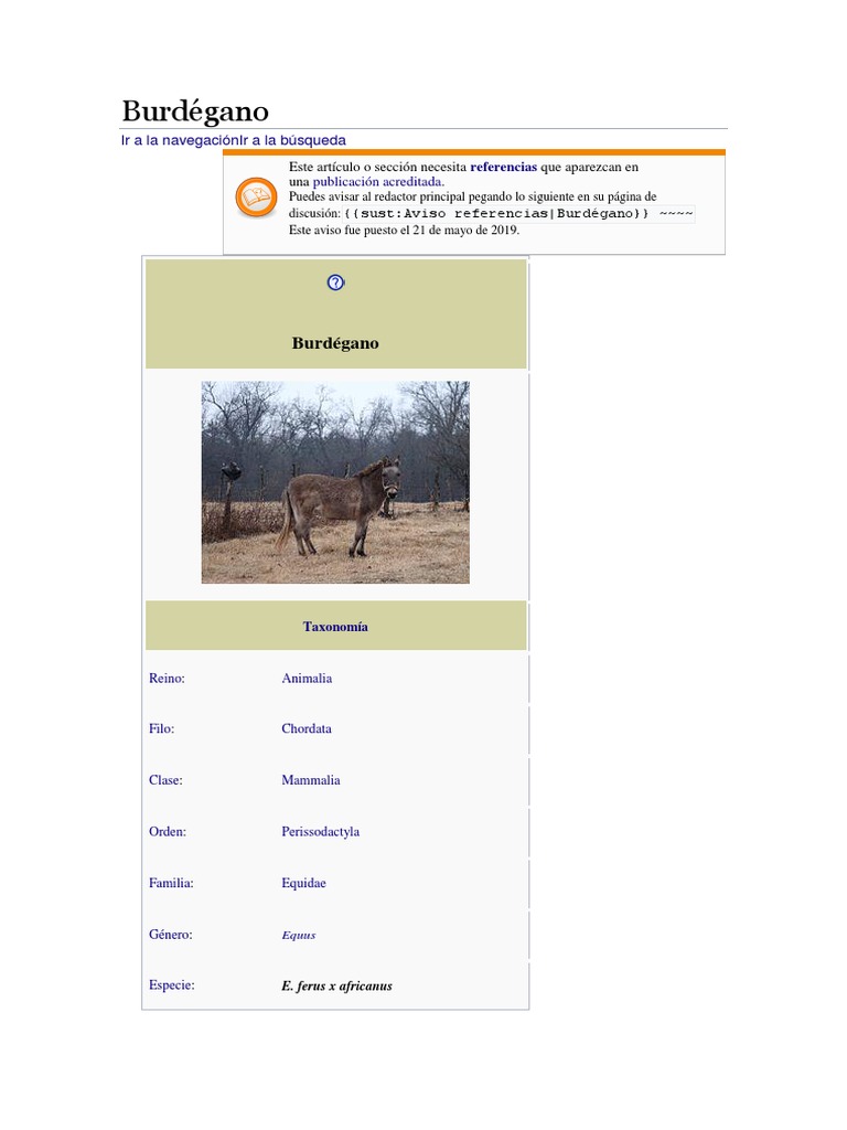 Burdégano | PDF | Équidos | Equus