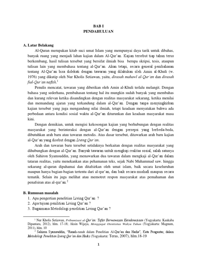 Living Quran | PDF