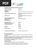 Flevomax 500mg Prospecto | PDF | Amamantamiento | El embarazo