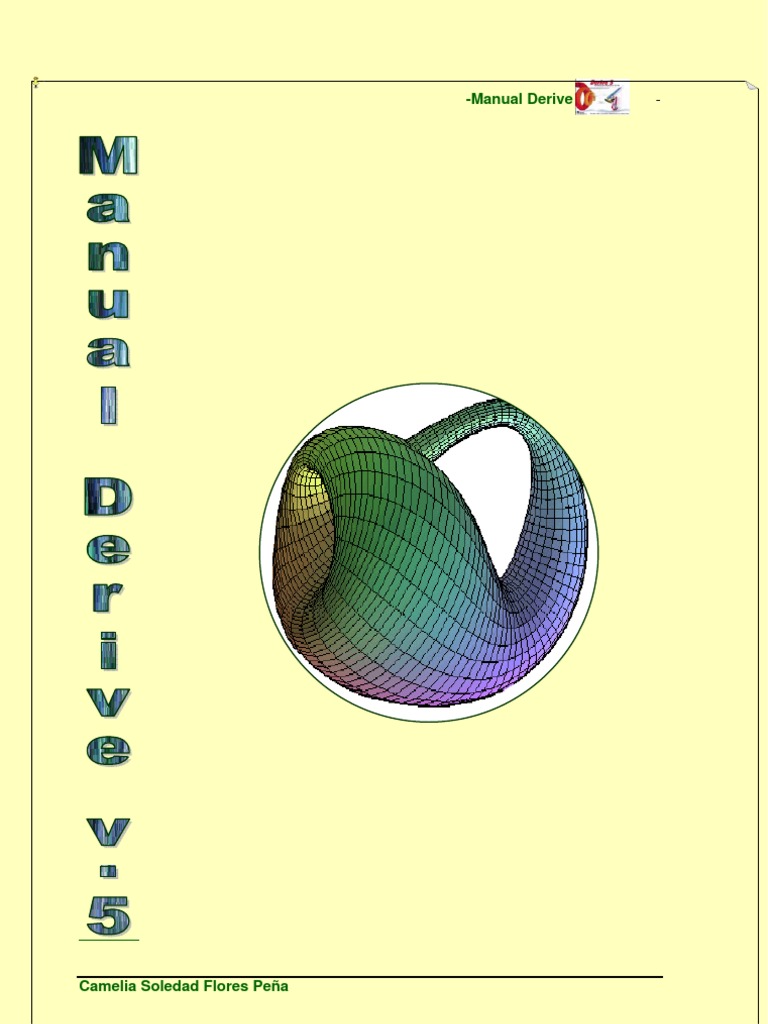 Manual Derive | PDF | Point and Click | Ventana (informática)