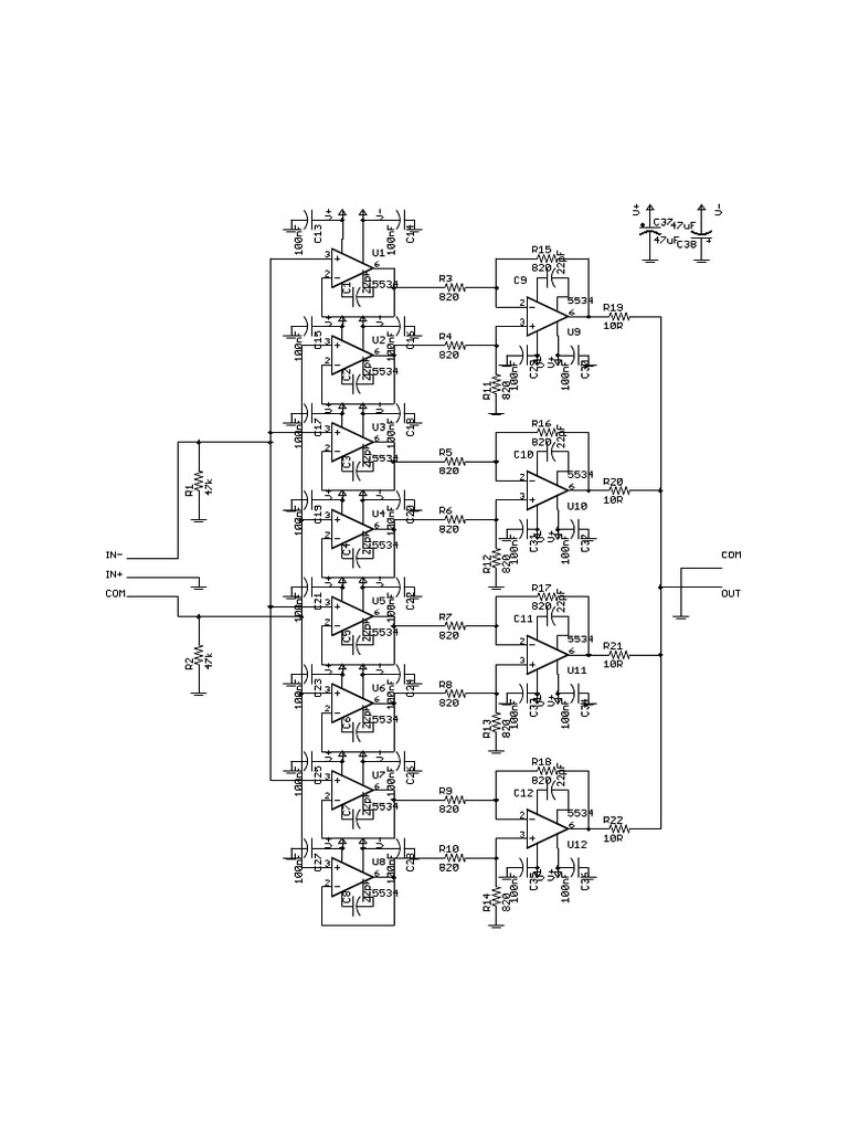 Douglas Self's Low Noise Balanced Input SMD | PDF | Electrical Circuits ...