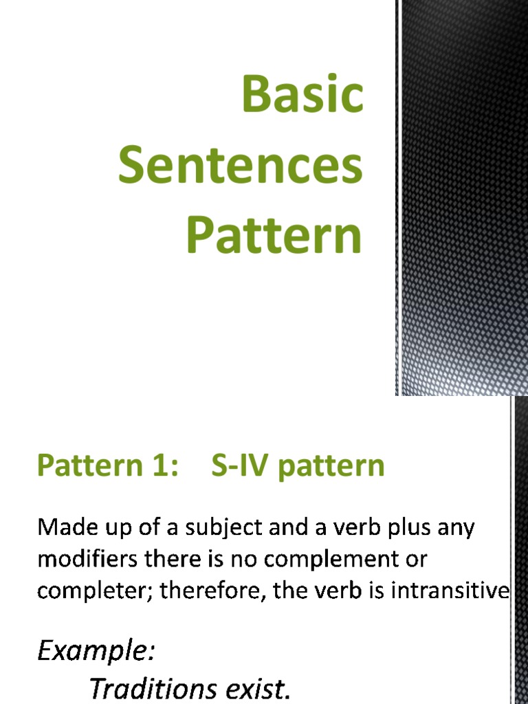 Sentence Structure | PDF | Verb | Sentence (Linguistics)