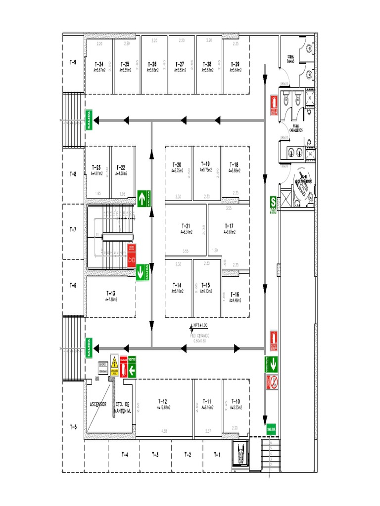 Señalizacion Primer Piso | PDF