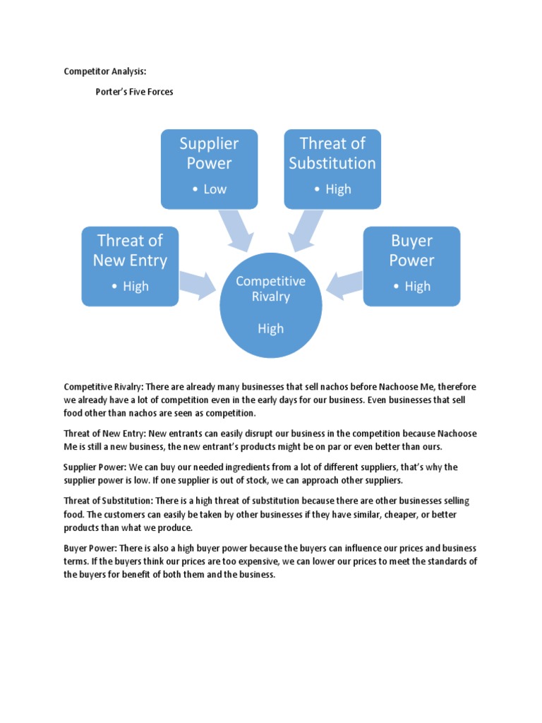 Nachoose Me: Competitive Analysis Insights | PDF