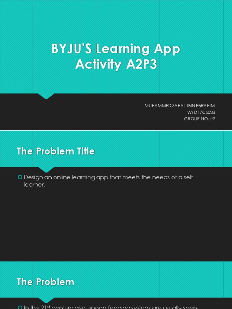 Byju's Learning App | PDF | Educational Technology | Teaching
