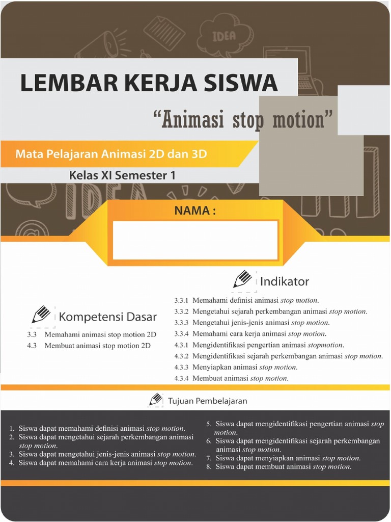 Lks - Animasi Stop Motion 2 | PDF