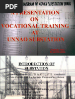 400kv Substation Training Report | PDF | Electrical Substation | Transformer