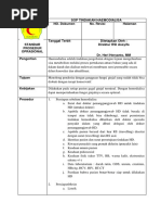 Sop Pelayanan Pasien Dialisis | PDF