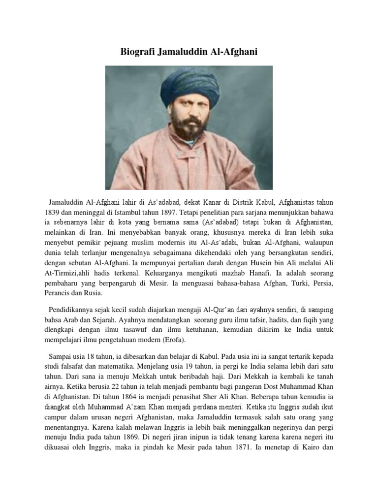 Biografi Jamaluddin Al | PDF