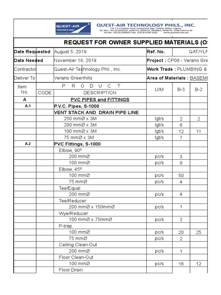 Verano Pl-Osm | PDF | Plumbing | Pipe (Fluid Conveyance)